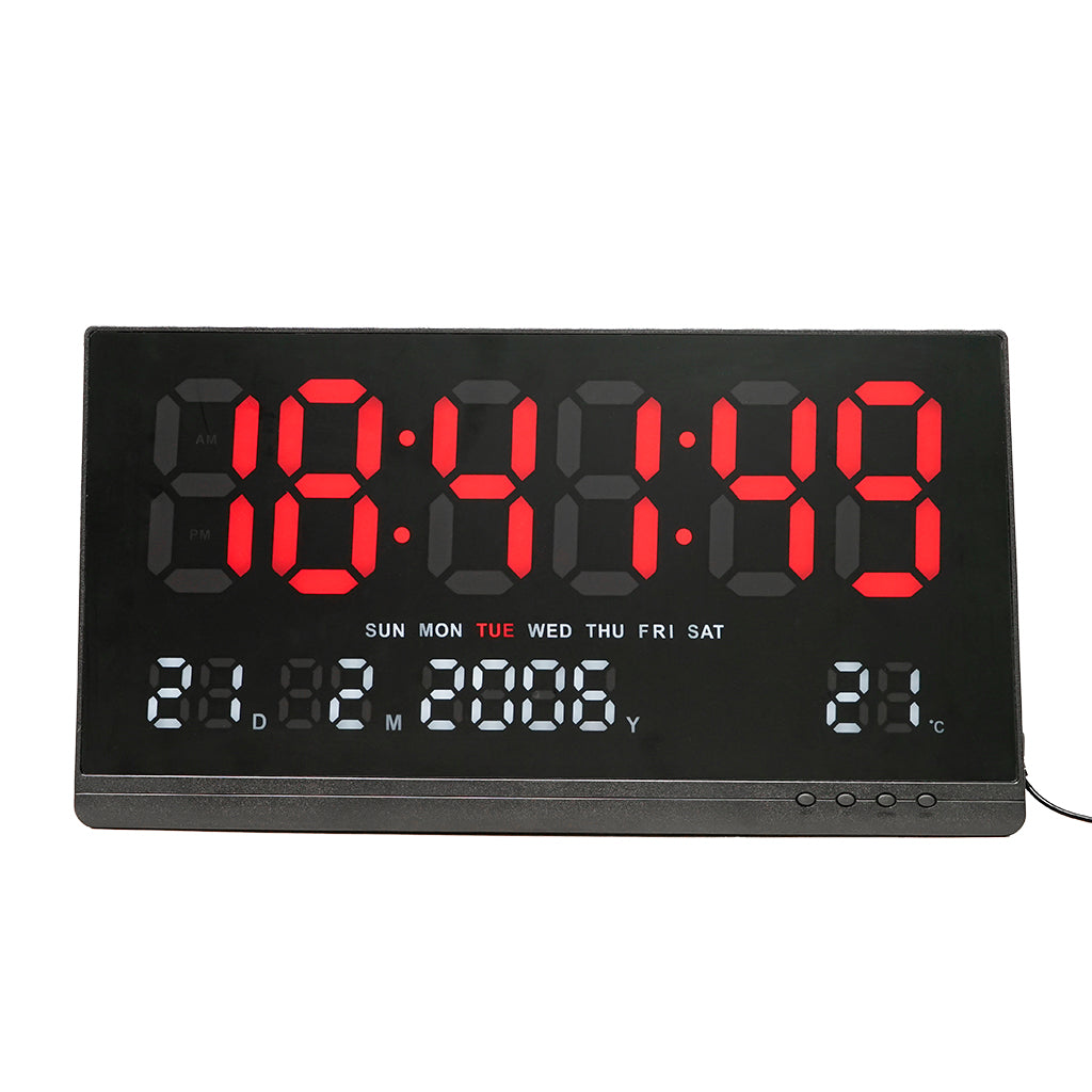 CRONY JH-8025 Led Digital Calender Clock – Edragonmall.com