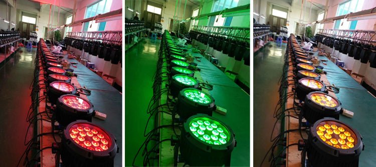 CRONY 10W*18EACH RGBW Normal Waterproof PAR light professional ceiling ...