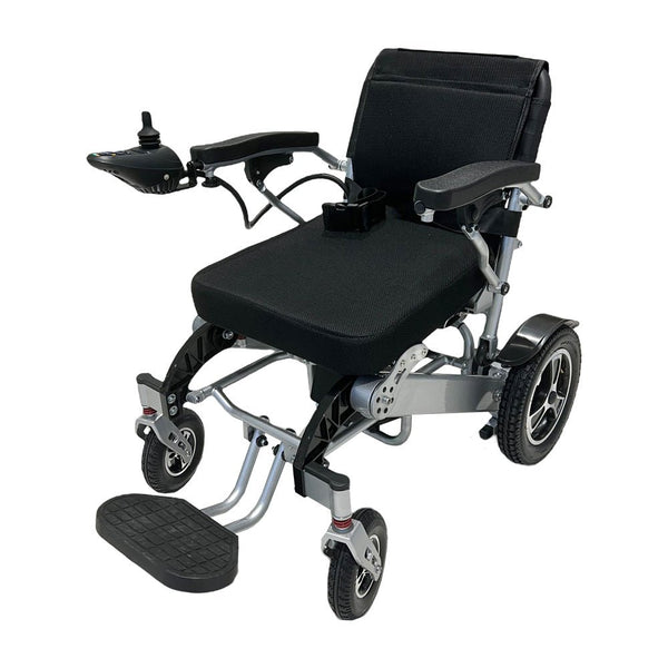 CRONY 6012 Remote Control Folding Electric Wheelchair Lightweight for ...