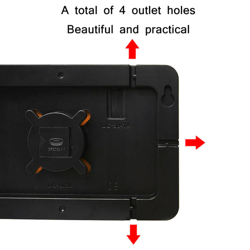 CRONY 6626 Electronic Clock Living Room Wall-Mounted Large Screen Disp ...