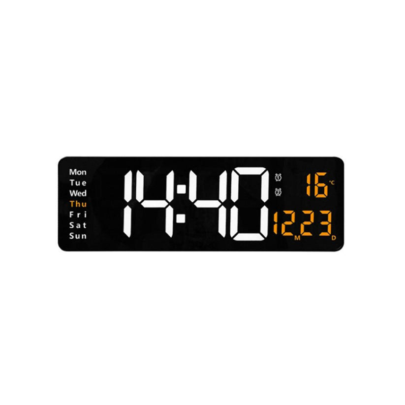 CRONY 6626 Electronic Clock Living Room Wall-Mounted Large Screen Disp ...