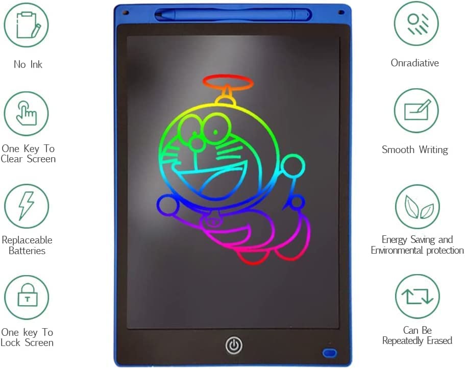 CRONY 8.5 10 12inch LED Writing Tablet Writing Doodle Board 3D LED Lum ...