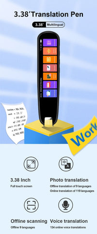 CRONY MD043 Plus Translation Pen language OCR Arabic scanning translat ...