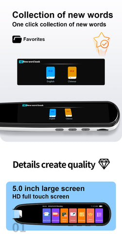 CRONY MD043 Plus Translation Pen language OCR Arabic scanning translat ...