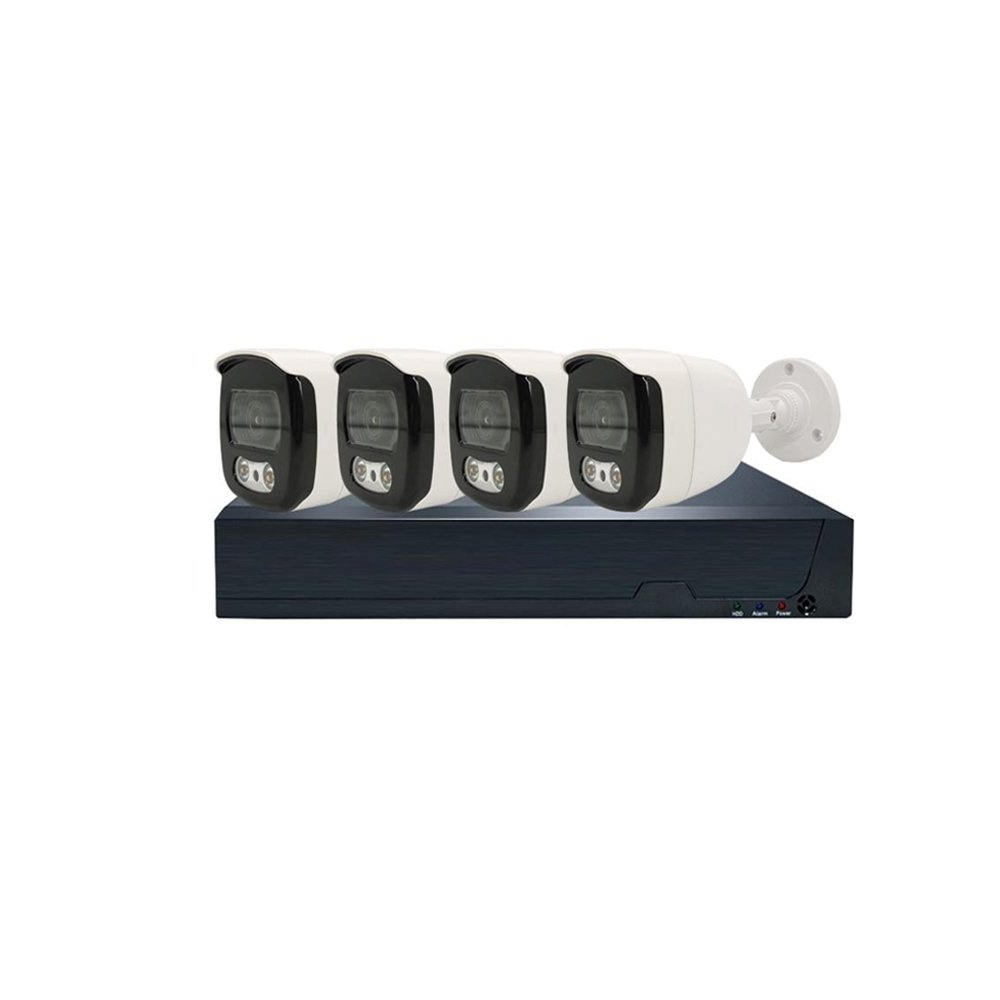 CRONY Full Color-4CH 4K DVR KIT 4ch Full HD Outdoor Waterproof Camera ...