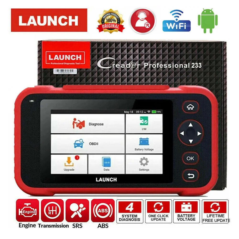 Launch 233 advanced OBD car scan tool Creader Professional CRP233 OBD2 ...
